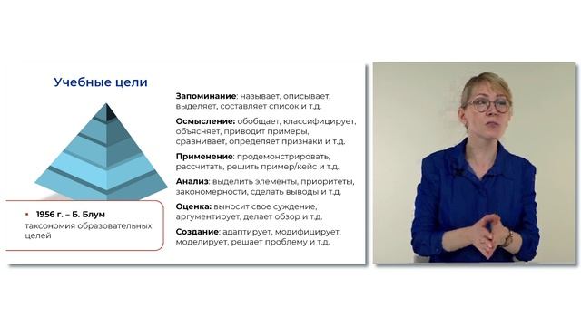 Лекция 5 Таксономия Блума