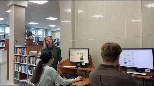 Экскурсия по Библиотечно-информационному центру СурГУ