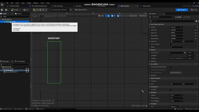 3_Примитивный инвентарь в Unreal Engine 5
