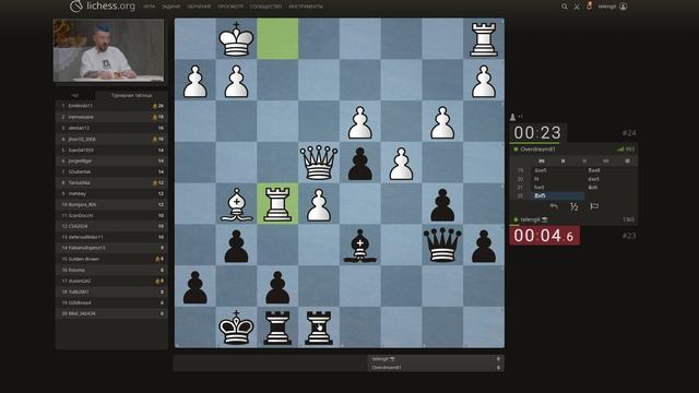 Играю на Lichess под бубнёж татьяныча / 2024.10