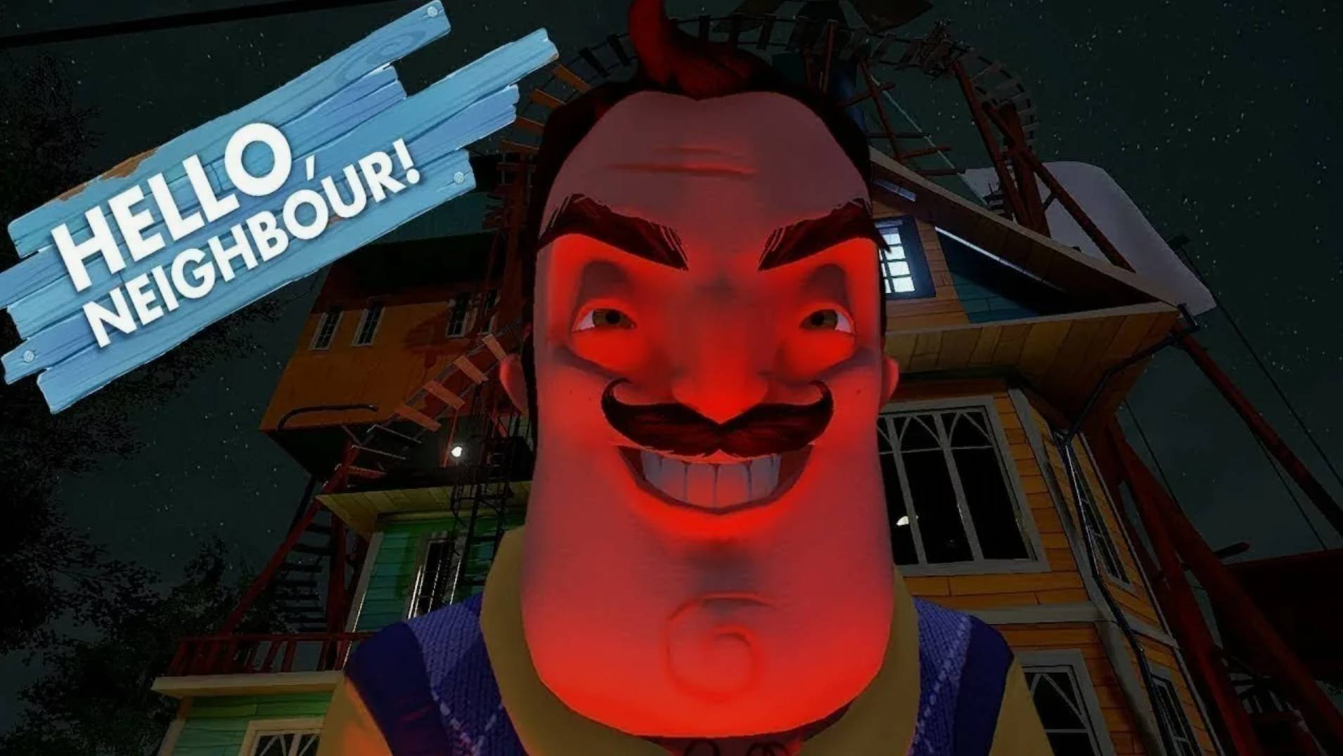 Привет сосед 1, 2 акт.вВ роблоксе