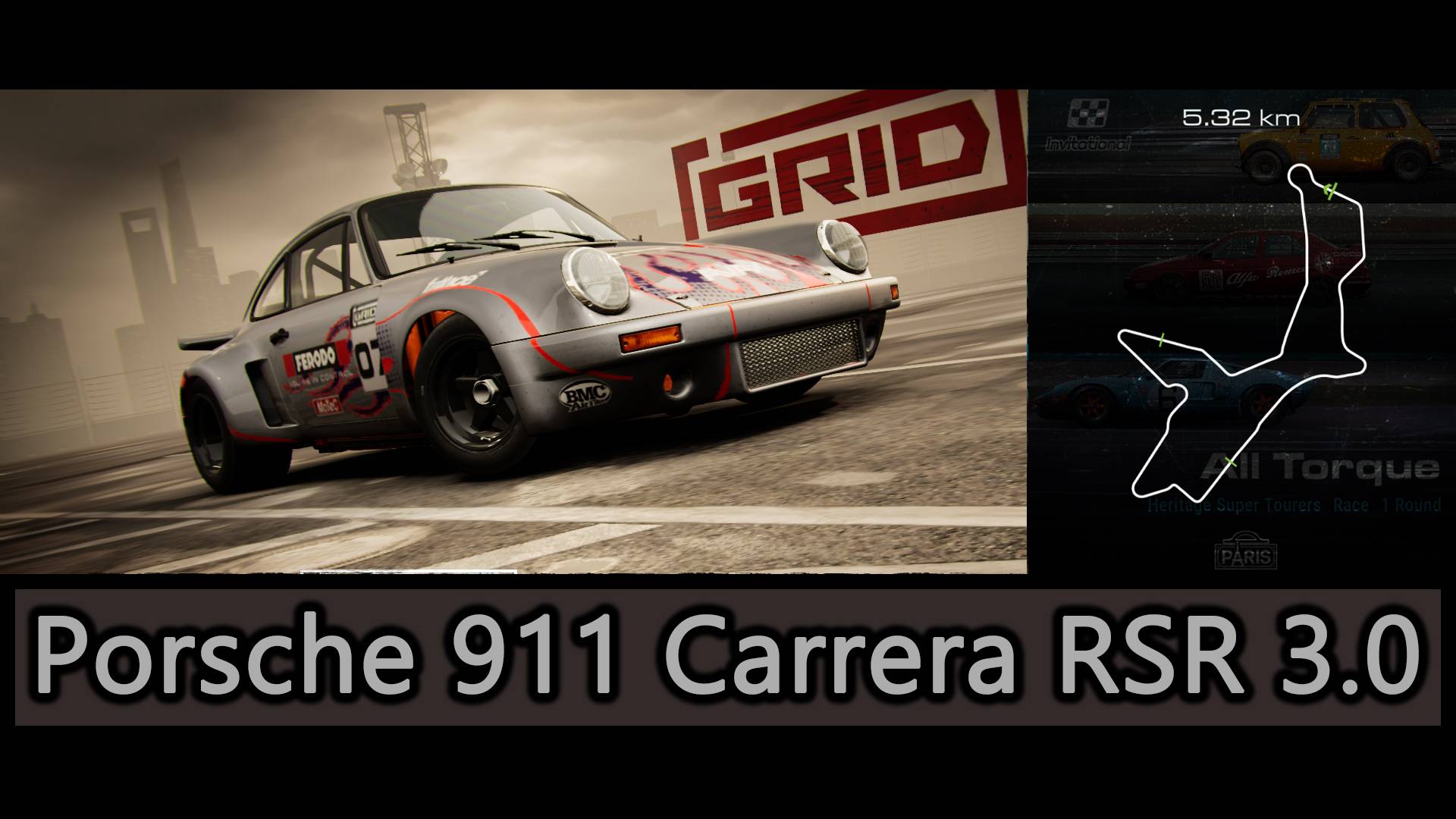 Porsche 911 Carrera RSR 3.0 | GRID 2019 |