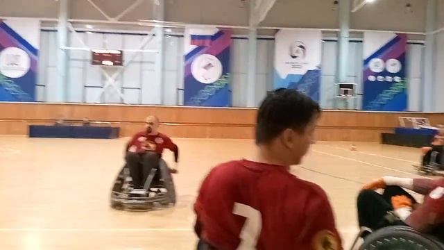 Регби на колясках. Крым - Легион. 2-й тайм. 25.10.2023.