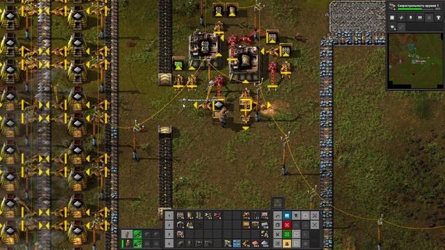 Factorio Space Age - Эпизод 2. Автоматизация выплавки железа и меди, планирование шины
