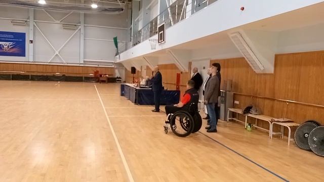 ЧР 2-й круг Финал по регби на колясках. Алексин (Тульская обл.) 25.10.2023. Церемония открытия ЧР.