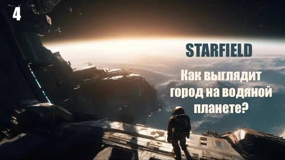 Starfield - Водная планета и украденный корабль #4