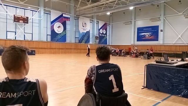 Регби на колясках. С-Петербург - Владивосток. 2-й тайм. 25.10.2023.