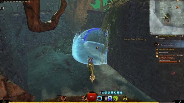 Adventure - Halloween - Time Trial Labyrinth Lunatic (Gold) (Guild Wars 2)