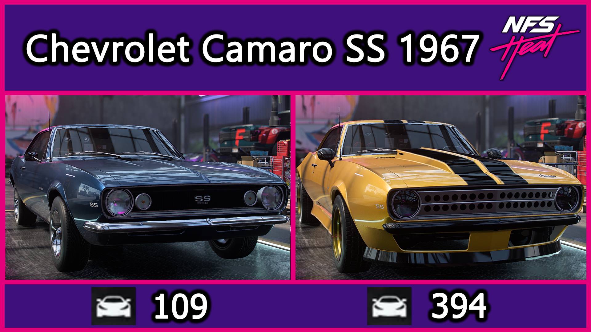 Chevrolet Camaro SS 1967 | NFS Heat |