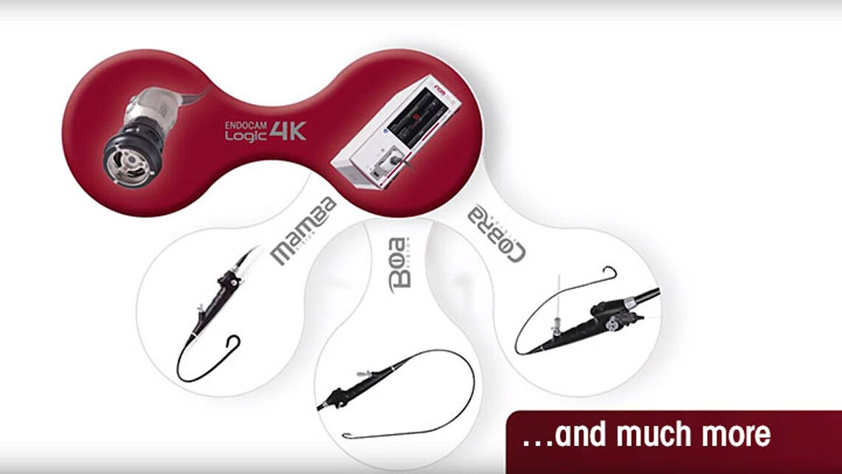 Гибкие сенсорные эндоскопы для ENDOCAM Logic 4K