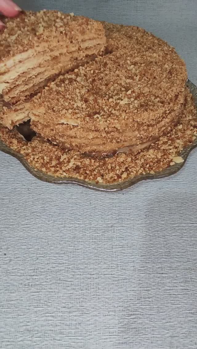 Вкусный торт медовик