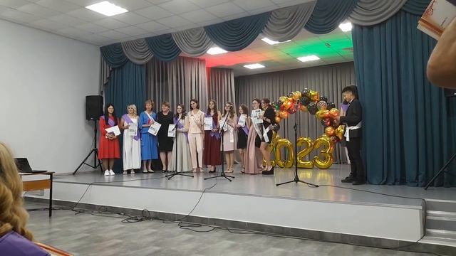 Торжественное вручение Аттестатов Выпускникам 9 х классов МБОУ школы с  Чернышевка  24 06 2023 г