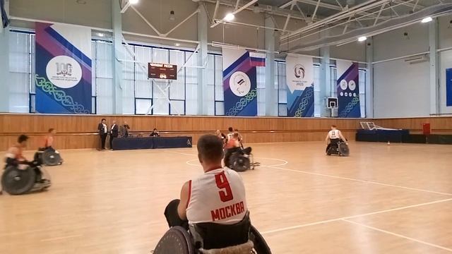 Регби на колясках. Москва - Кемерово. Овертайм. 25.10.2023.