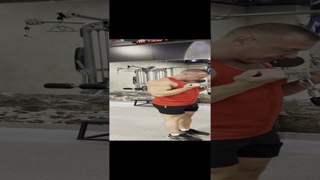 Бицепс в блоке