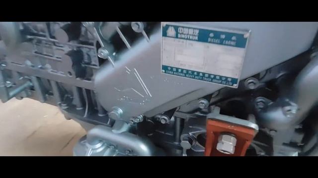 Поставка двигателя SINOTRUK WD615.47