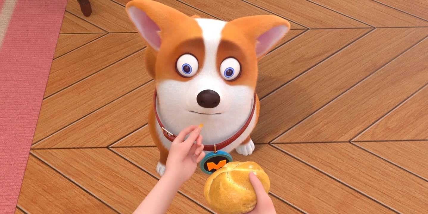 Корги по имени Моко. Простые истории, 14 серия. Нужно делиться