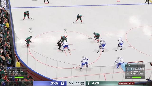 NHL 22 карьера за Динамо Москва №4 Поймал черную полосу