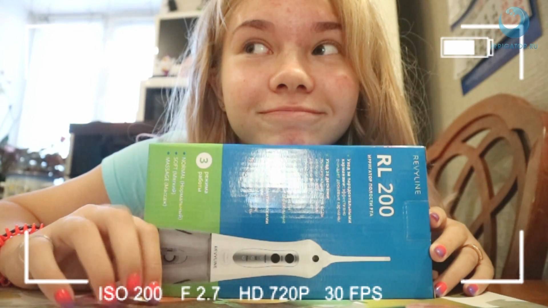 Обзор портативного ирригатора Revyline RL 200 от Катрин Соковой