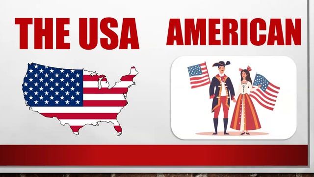 Countries and nationalities