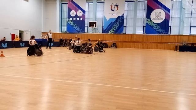 Регби на колясках. Владивосток - Москва. 4-й тайм. 26.10.2023.