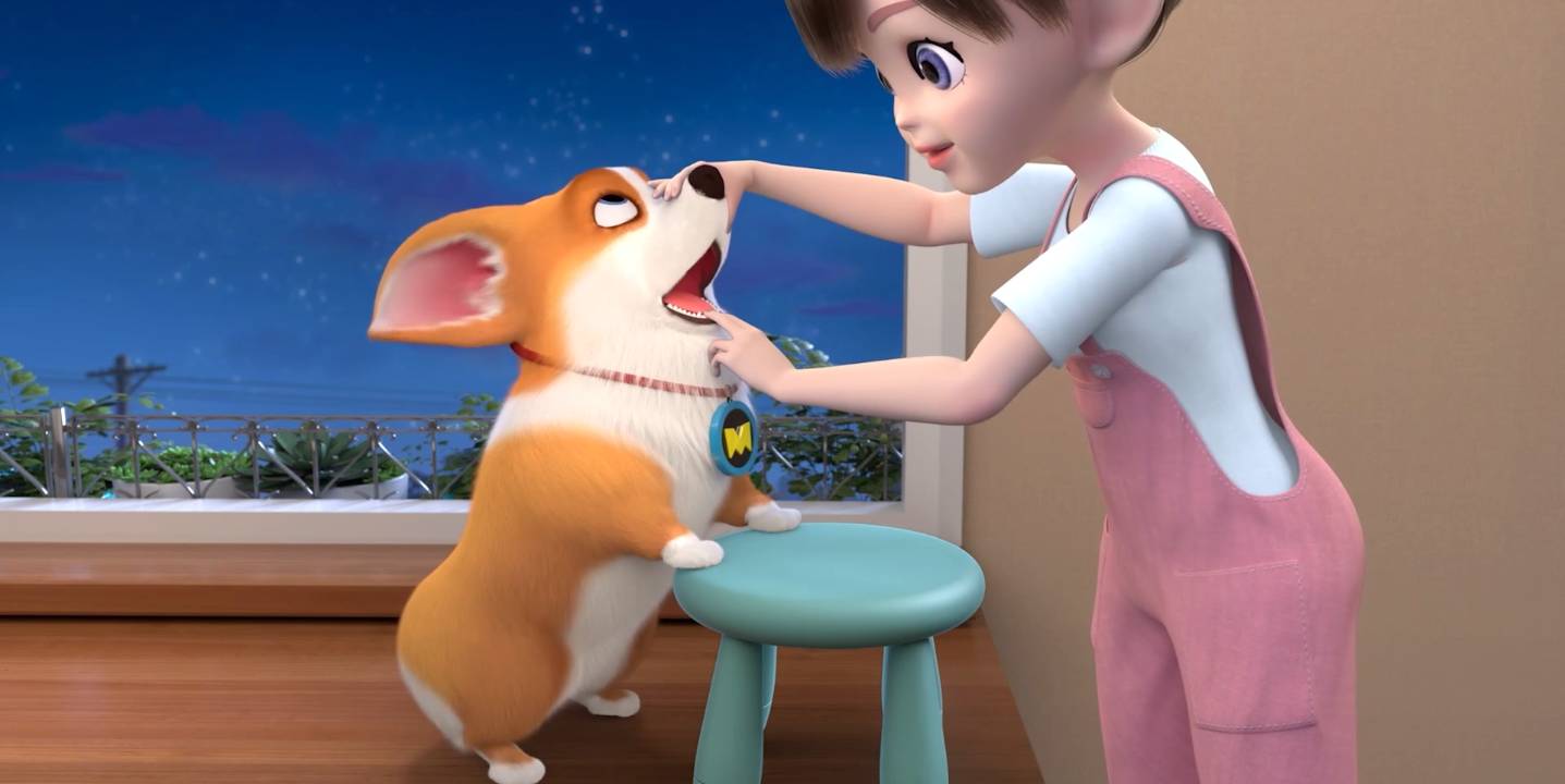 Корги по имени Моко. Простые истории, 1 серия. Запуск фейерверков