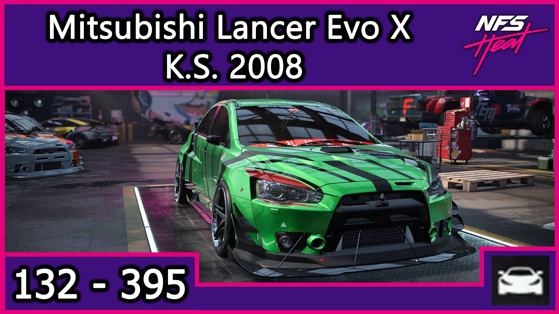 Mitsubishi Lancer Evo X K.S. 2008 | NFS Heat |