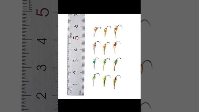 Блёсны Огонь 1 см UV-вставка от Mr.Musurok в деле🎣