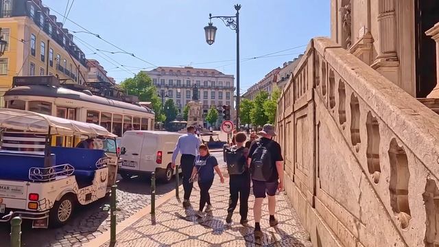 Пешеходная экскурсия по ЛИССАБОНУ - прогулка по Португалии часть 1-я