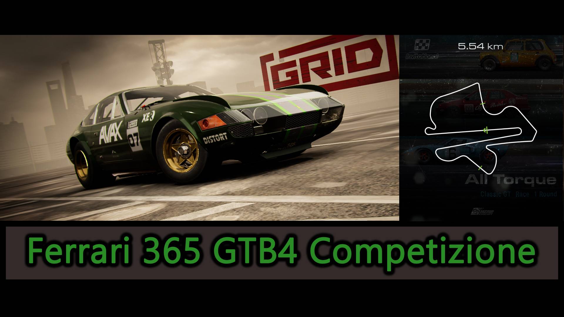 Ferrari 365 GTB4 Competizione | GRID 2019 |
