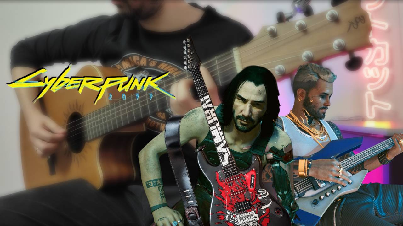 Cyberpunk 2077 - Kerry's Song (Kerry Eurodyne) Fingerstyle Guitar Cover