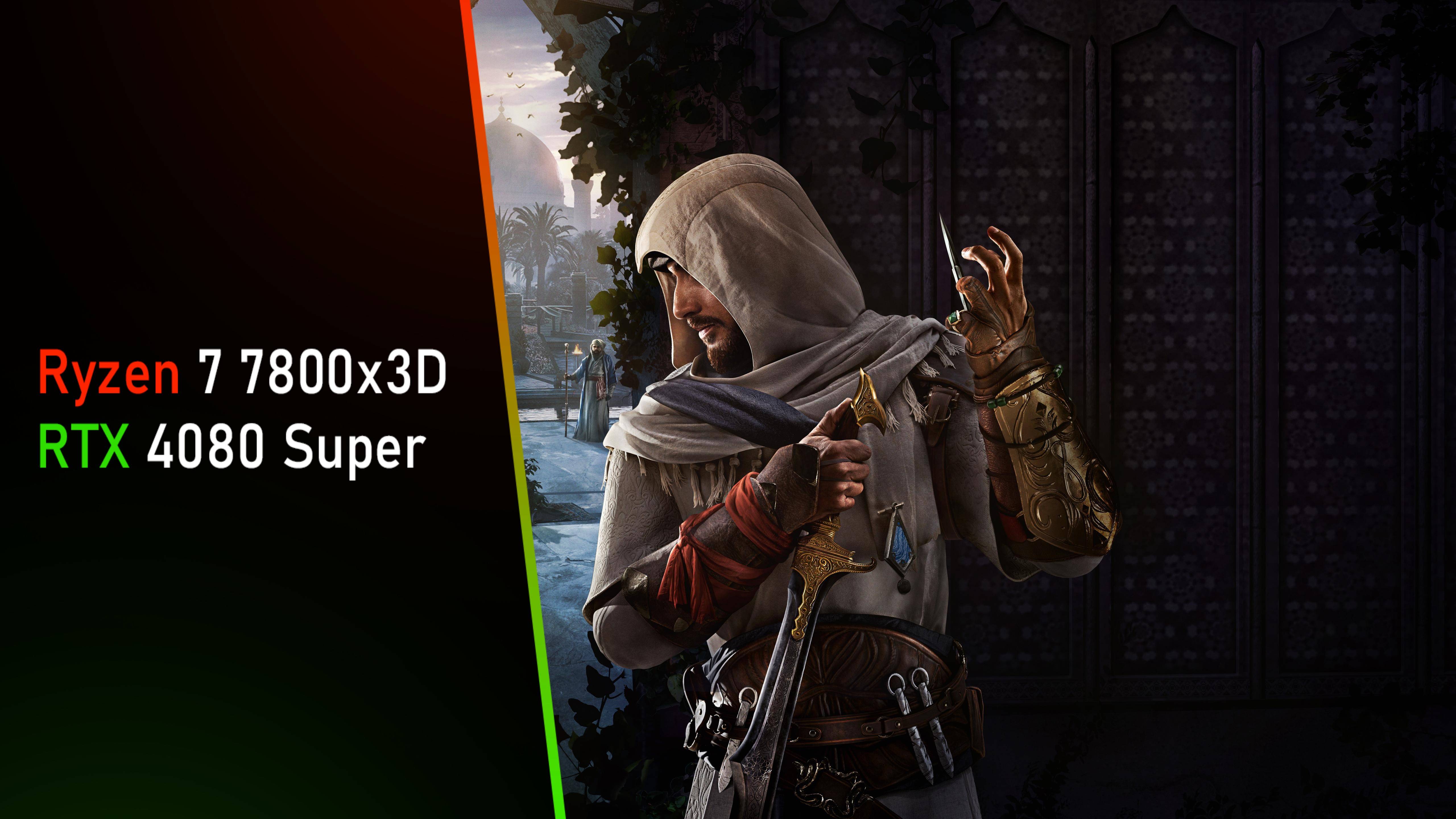 Assassin's Creed Mirage || Ryzen 7 7800x3d + RTX 4080 Super || Ultra 1440p || Windows 11