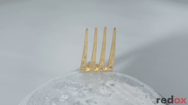 Золотые столовые приборы redox