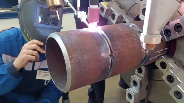 Аргонодуговая сварка заполняющих проходов