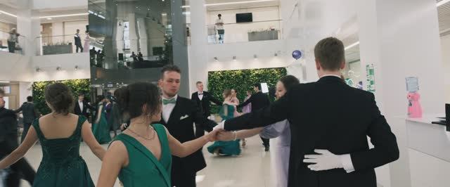 Кадриль «Летучая мышь » на весеннем балу «Alma Mater to the Future» в С