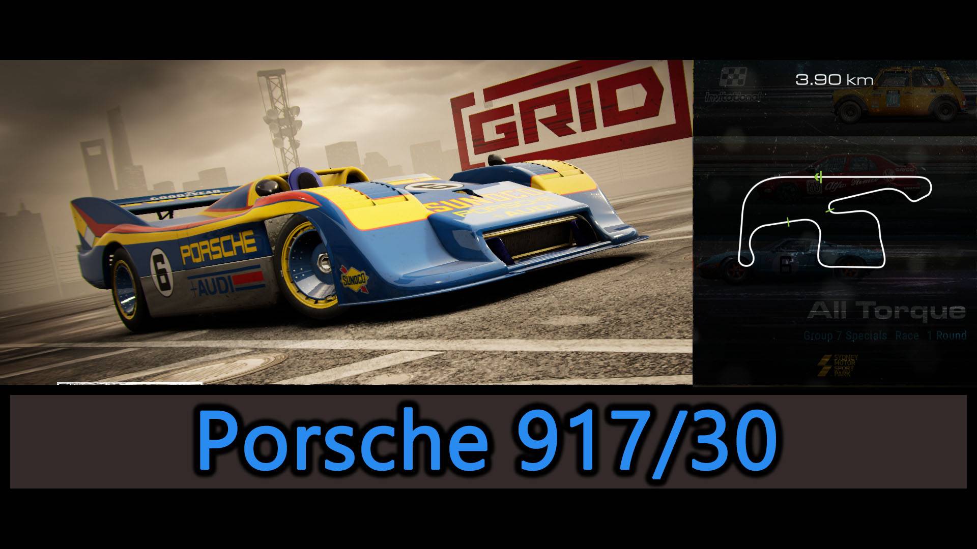 Porsche 917/30 | GRID 2019 |