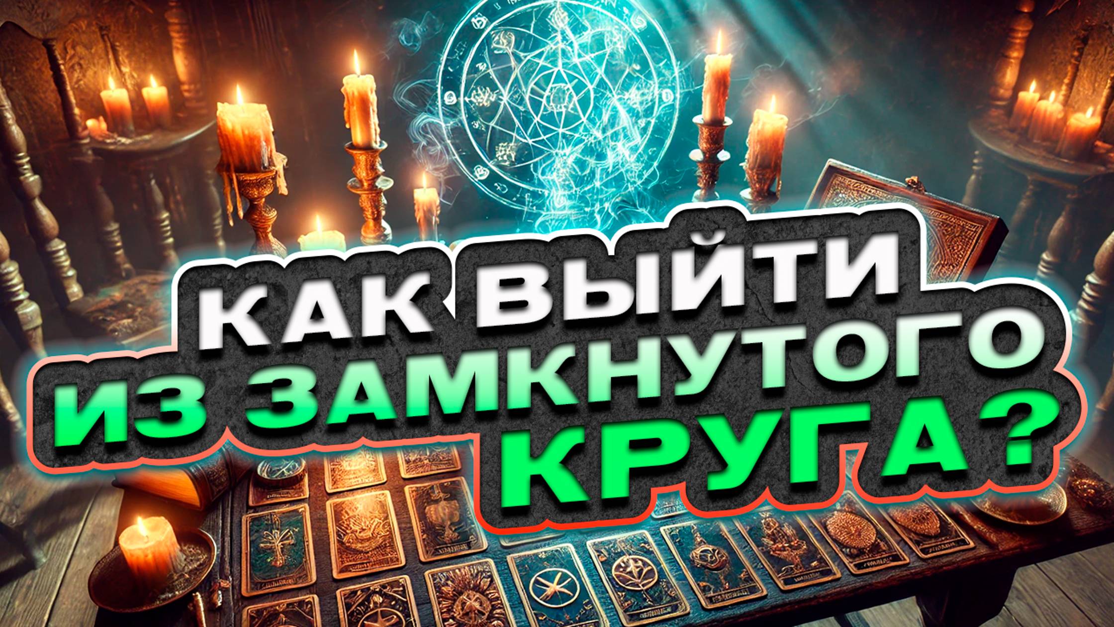 🔥 ЭТО ОЧЕНЬ ВАЖНО! Как выйти из замкнутого круга? | Расклад таро сегодня | Гадание на картах