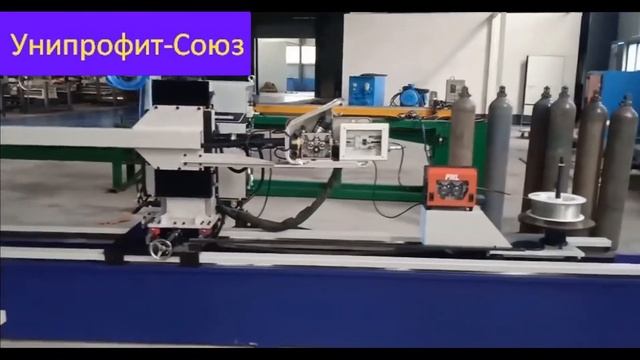 Установка для наплавки труб