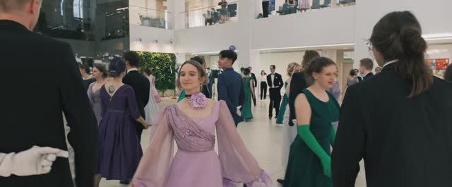 Вальс «Нежность» на весеннем балу «Alma Mater to the Future» в СПбПУ