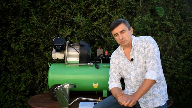 Компрессор для хоппер ковша Ч.4  220В или 380В?