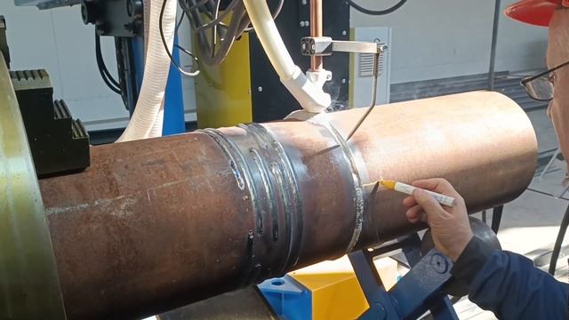 Стенд для сварки  трубных узлов  под флюсом  SAW 2