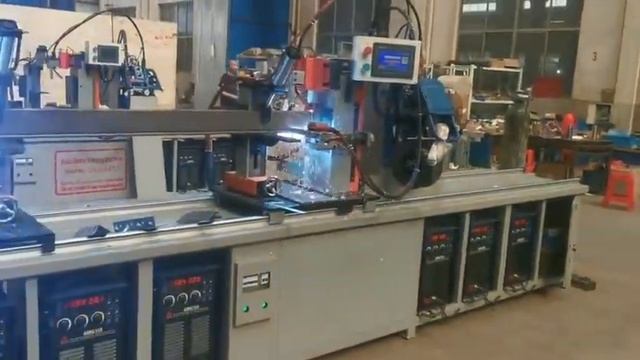 Сварка балки стеллажа