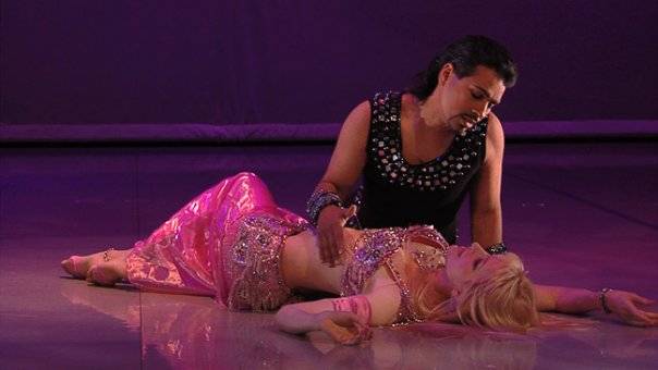 Neon and Angel - "Lovers" (Venus and Tannhäuser) - from Tarot - Fantasy Belly Dance video concert