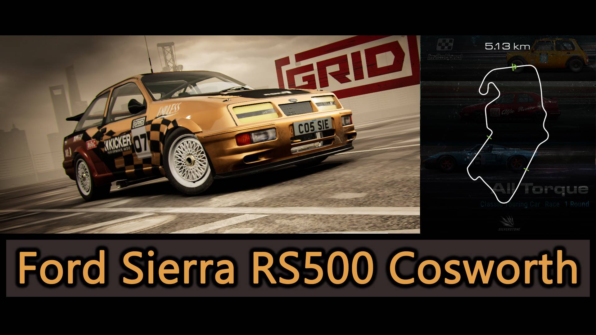 Ford Sierra RS500 Cosworth | GRID 2019 |
