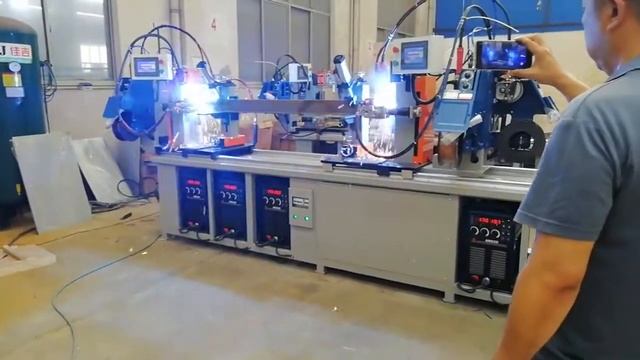 Сварка балки грузового стеллажа