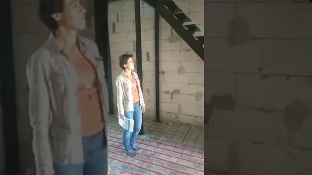 Лестница на второй этаж на монокосоуре.