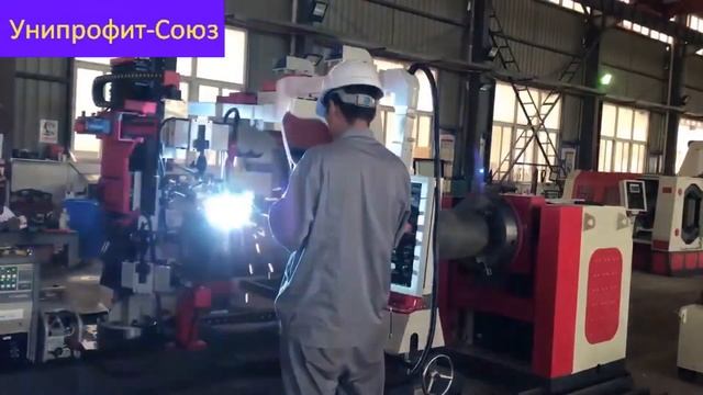 Установка для сварки трубных узлов
