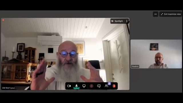 Жизнь — Смерть — Рождение! Процесс за кулисами бытия. Интервью с Гранд мастером Вольфом 01