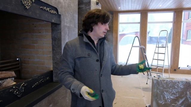 Установка коптильни, мангальной вставки и экранов мангала.