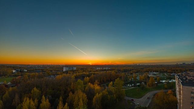 Осенний закат в тишине 2024.10.18 [2K]