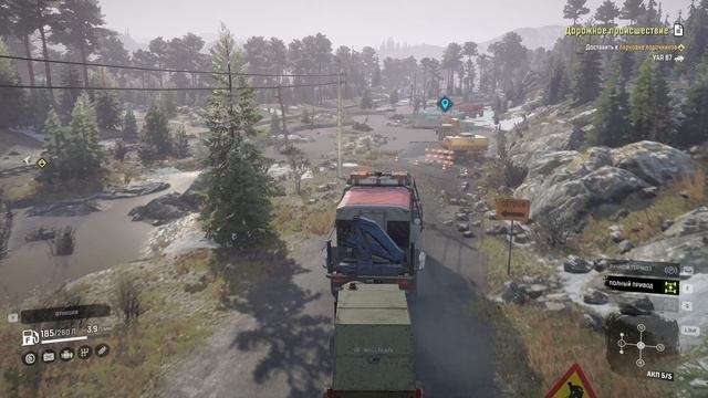 Игра🎥 🚙Snow Runner🚙: Регион  ♻️"Скандинавия"♻️ # Вышки _ Улучшения